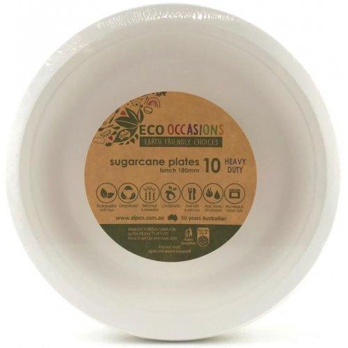 Round (Enviroboard) Paper Snack Plates 10 - Party Affair